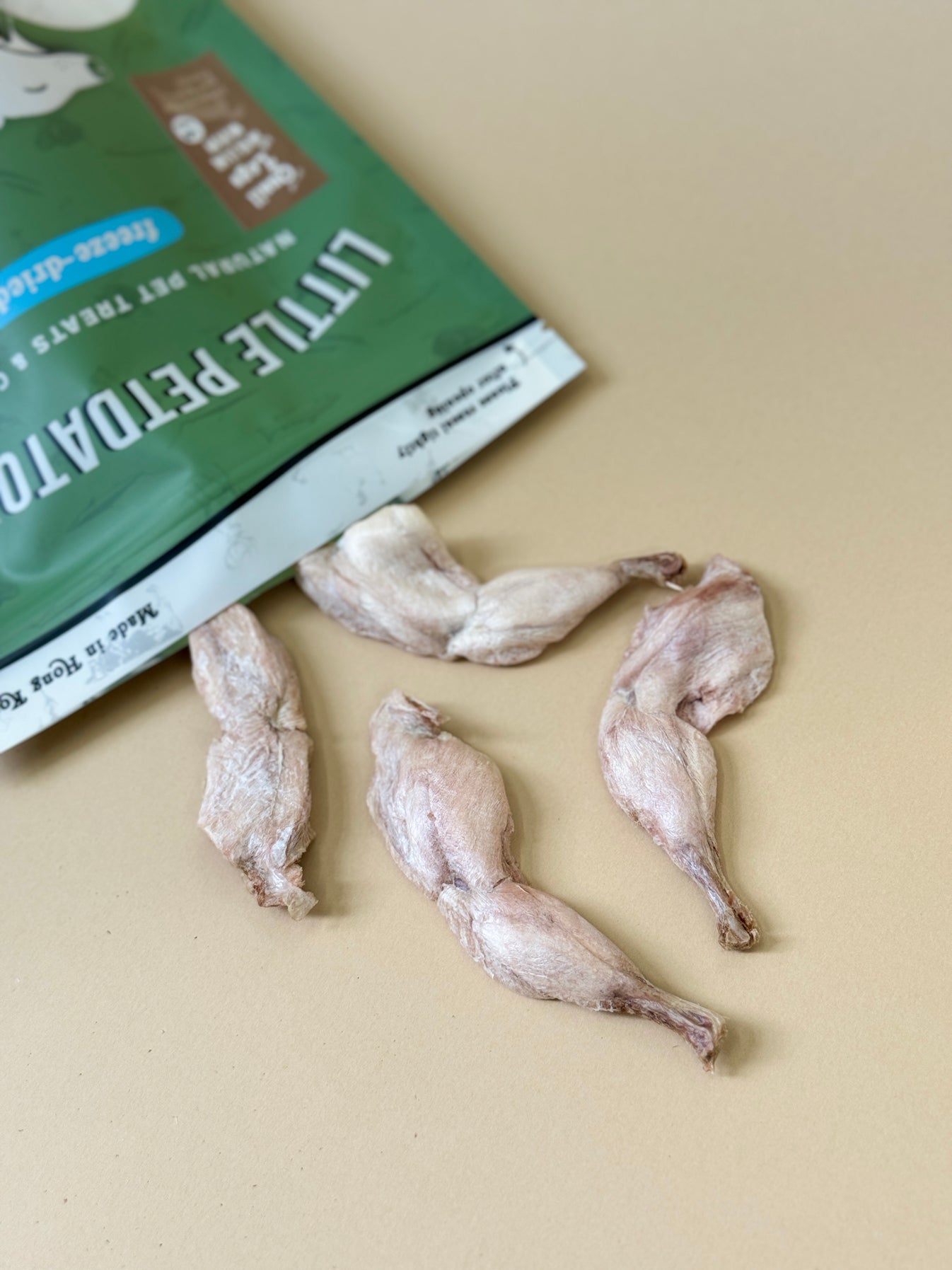 Freeze-dried French Quail Legs 凍乾法國鵪鶉髀 | Freeze-dried Pet Treats | Made ...